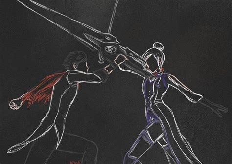 Rwby Qrow Vs Winter Rwby Qrow Rwby Rwby Fanart