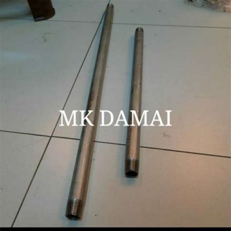 Promo Pipa Nepel Stainless 34 X 50cm Pipe Nepple Ss304 Neple Nipple Diskon 23 Di Seller
