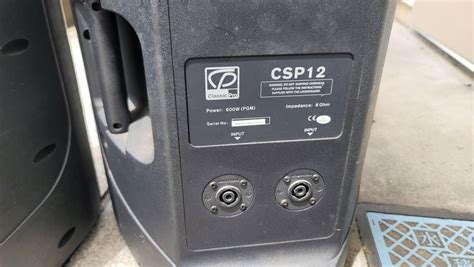 Yahoo オークション Classic Pro Csp12 Paスピーカー パッシブタイプ