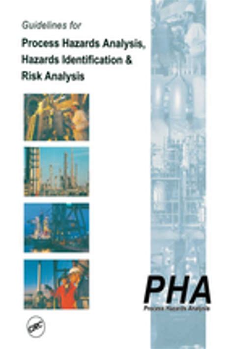 Guidelines For Process Hazards Analysis Pha Hazop Hazards