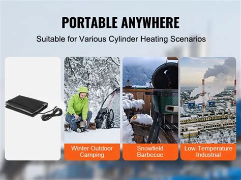 Vevor Propane Cylinder Blanket Fast Safe And Efficient Heat