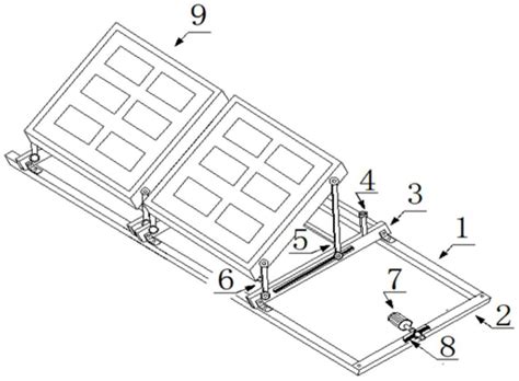 一种光伏发电板防风角度调节装置的制作方法