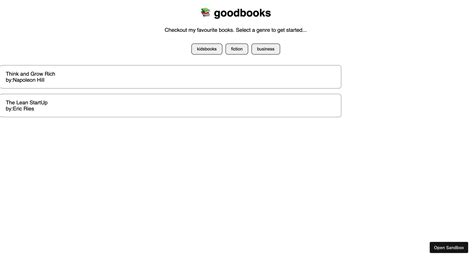 Github Shraddhav03goodbooks Created With Codesandbox