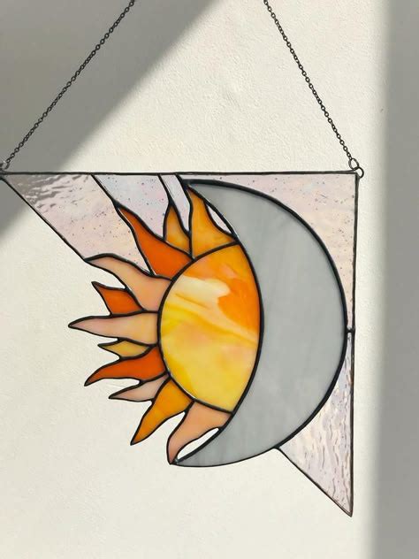 Diy Stained Glass Window Stained Glass Ornaments Stained Glass