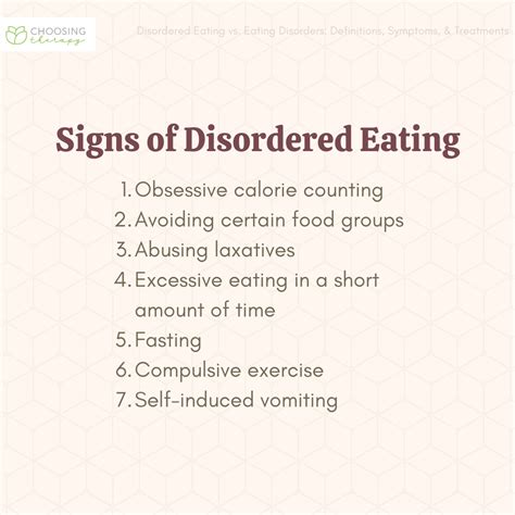 Eating Disorders Vs Disordered Eating