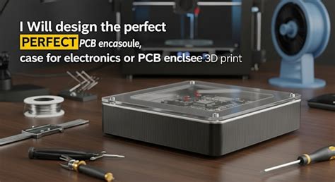 Design Perfect Pcb Enclosure Case For Electronics Or Pcb Enclosure Cnc