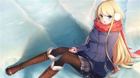 Blonde Long Hair Anime Anime Girls Ginandiro Haruka Bethly Rose