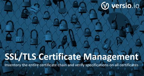 Ssltls Certificates And Chains Management