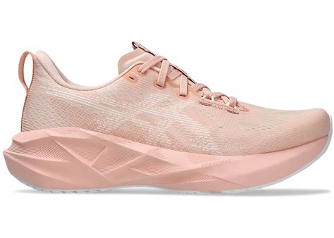 Asics Novablast 5 Breeze Peach White Womens 1012b765 700 Us