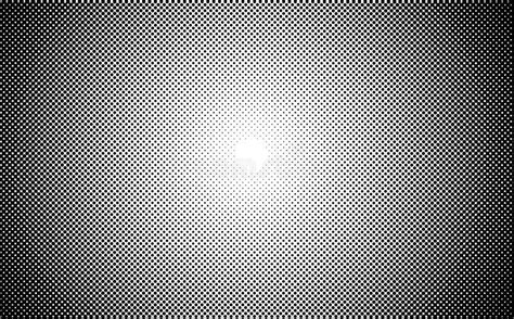 Halftone Dot Pattern Background Abstract Geometric Design With Black And White Textured Circles