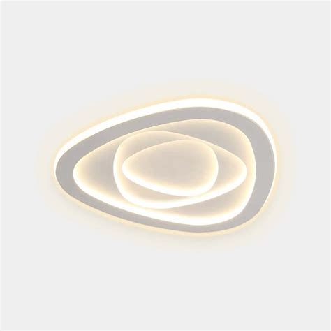 Simple Triangle Pentagon Led Dimmable Ceiling Light Vaxlamp