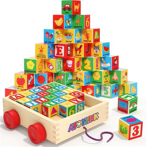 Abc Wooden Alphabet Blocks