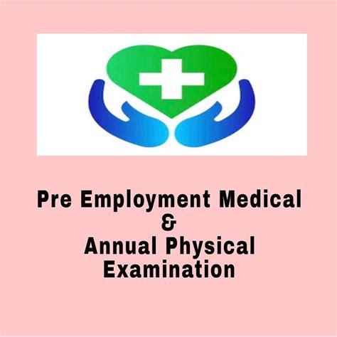 Pre Employment Medical and Annual Physical Examination | Quezon City