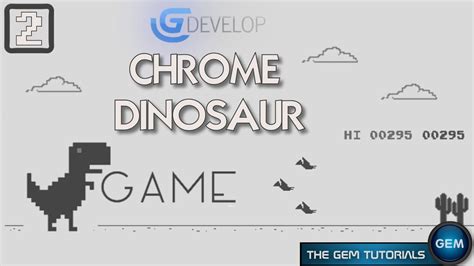 Create Chrome Dinosaur Game With GDevelop Tutorial Community GDevelop Forum