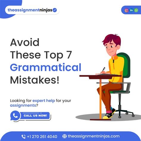 Avoid Top 7 Grammatical Mistakes While Writing Pdf