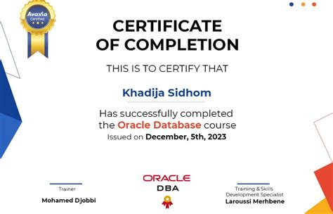 Excited To Share My Oracle Database Certification Achievement Grateful For The Support From
