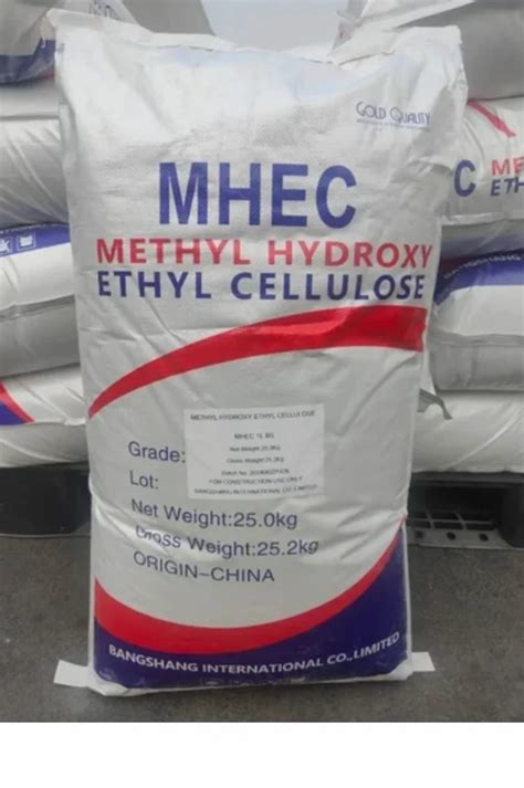 Mhec Hydroxyethyl Methyl Cellulose Hdpe Barrel 25 Kg At Rs 350kg In