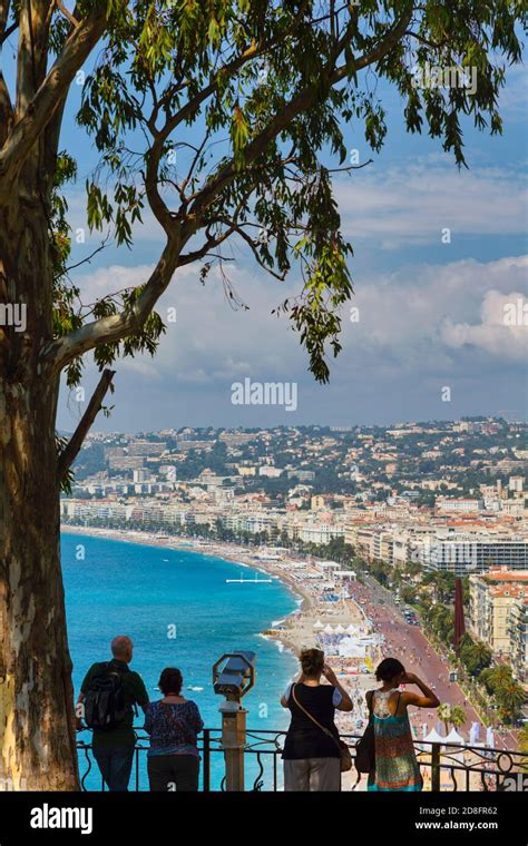 Nice Cote Dazur French Riviera France Beach And Promenades Seen