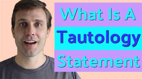 Funny Tautology Examples At Helen Rooker Blog