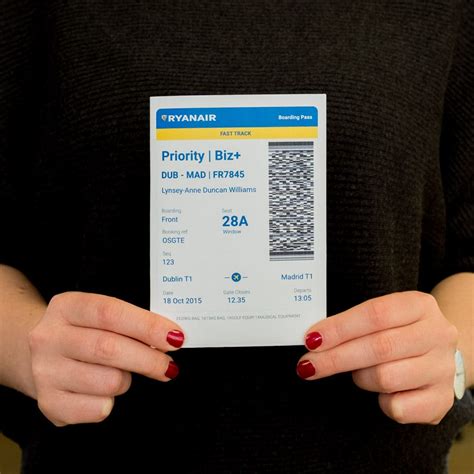 How To Print Ryanair Boarding Pass Print Shop London