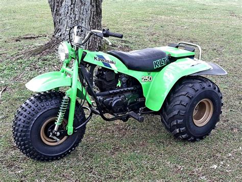 1982 Kawasaki Klt250 Atc Green Four Wheeler