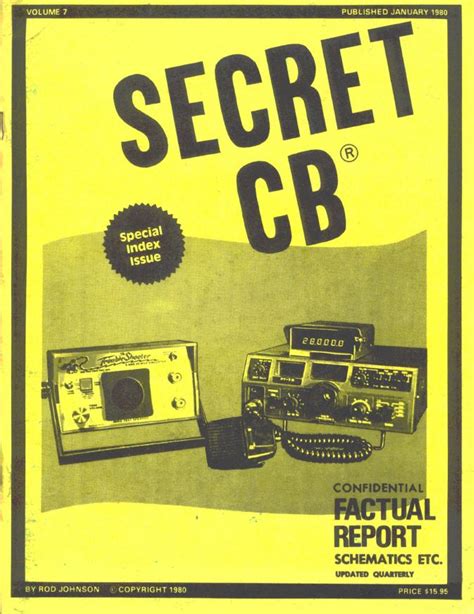Secret Cb Magazine The Cb Radio Bible 29 Magazines Library Pdf Dvd