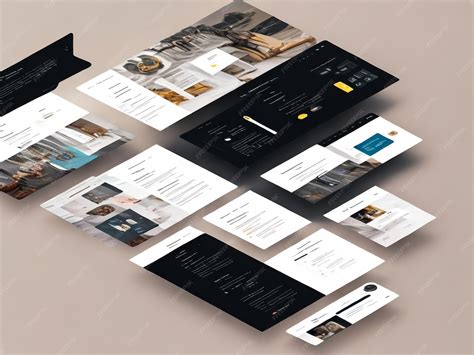 Premium Photo Modern User Interface Design Template Mockups Ui Ux