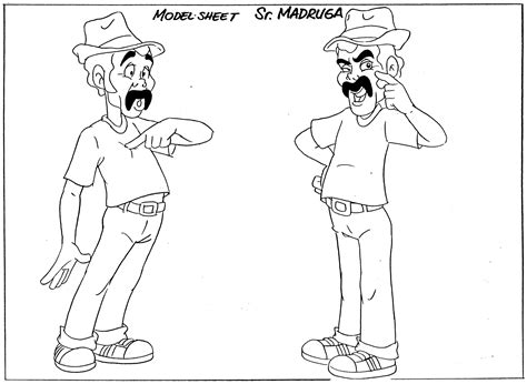 La Chicharra Edição Extra 10 Model Sheets Chaves And Chapolim Editora Globo Parte 1