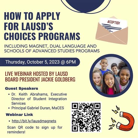 Lausd Choices Program Application Walnut Park Middle School Stem Academy