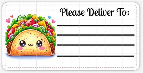 Printable Instant Download Pdt Please Deliver To Labels Mailing Label