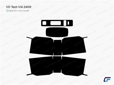 Vo Tech Via 240w 2019 Cut File Template Cutfilelabs