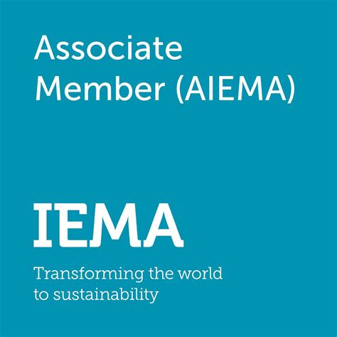 🔹 Environmental Professional Associate Member Of Iema Aiema