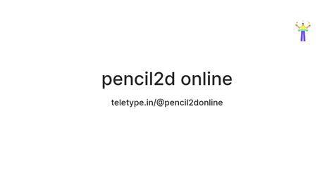 Pencil2d Online — Teletype