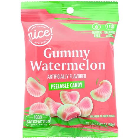 Nice Gummy Peelable Candy Watermelon Walgreens