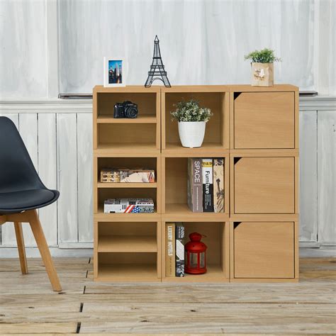 way basics eco stackable connect 9 cube storage multiple colors