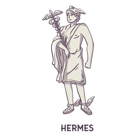 Hermes Hand Drawn Gray Ad Ad Ad Hand Drawn Gray Hermes