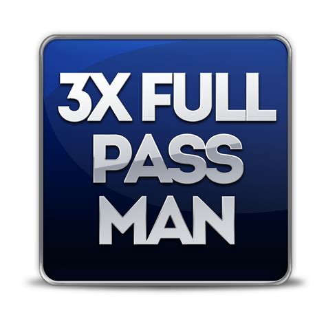 Triple Full Pass Man Kizmi