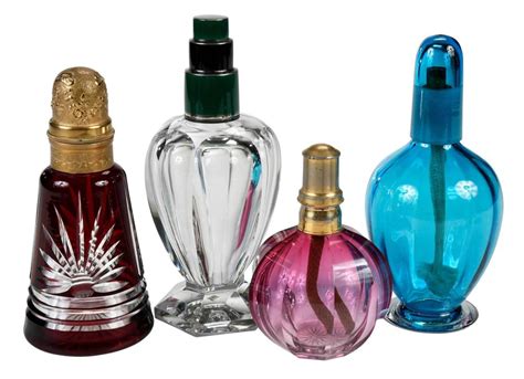 Bid Now Four Cut And Blown Glass Burner Diffusers July 5 0122 900