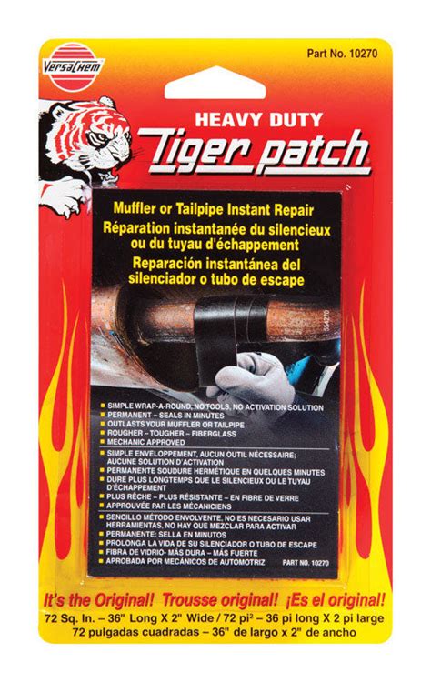 Versachem Tiger Patch Mufflertailpipe Tape 36 In 10270