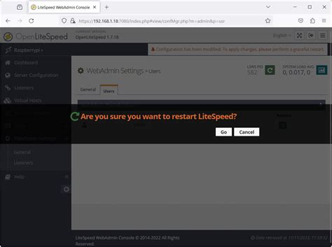 openlitespeed and raspberry pi superfast webserver alternative to apache