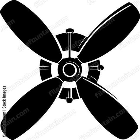 Aircraft Propeller Logo Vector Design Filefountain