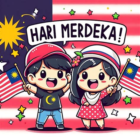 12 000 Love Merdeka Cute Flag Design Pictures