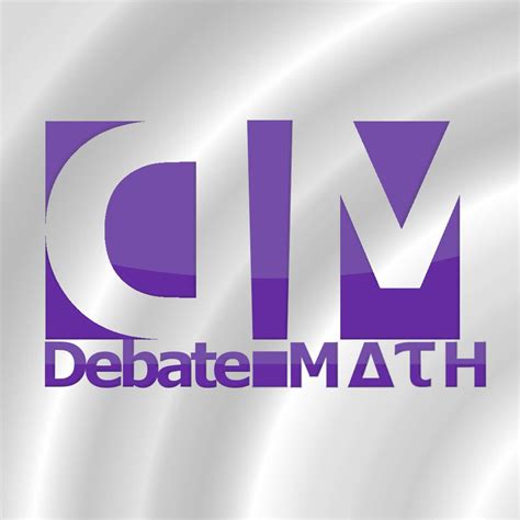 Debatemath A Podcast And Resources For Debates With Math