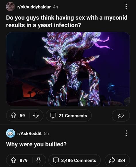 Do You Guys Think Having Sex With A Myconid Results In A Yeast
