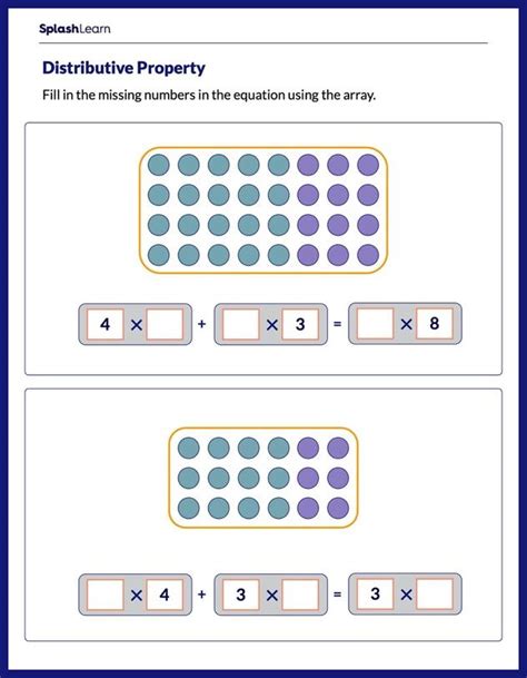 Year 5 Maths Distributive Property Of Multiplication Worksheets Free