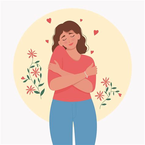 Love Yourself Concept 2254886 Vector Art At Vecteezy