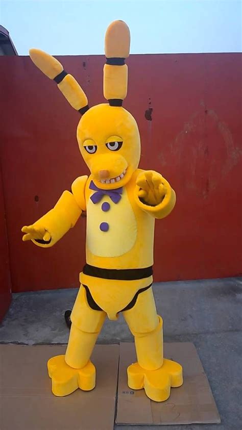 Fnaf Golden Bonnie Mascot Costumefive Nights At Freddys Golden Bonnie