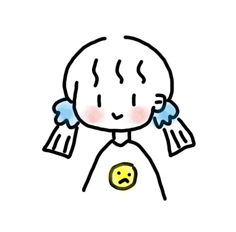 简笔画女孩 堆糖，美图壁纸兴趣社区