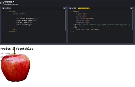 Htmlcss First Attempt And Try Project Personal Projects Codecademy