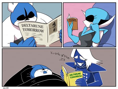 Kris Lancer Rouxls Kaard Queen And King Deltarune Drawn By Aoi